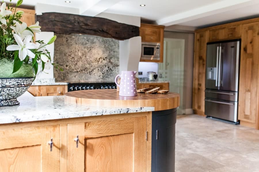 Rustic Oak Kitchen - Love Wood Kitchens